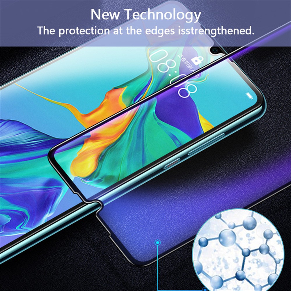 Buy 2 In 1 Screen Protector Full Protective Glass For Huawei P30 Lite ...
